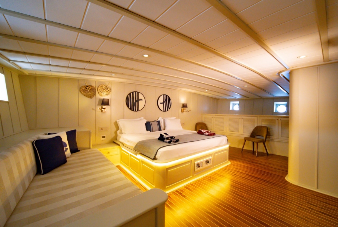 Caustic Gulet | 40m 6 cabins water sports Luxury Yacht Turkey